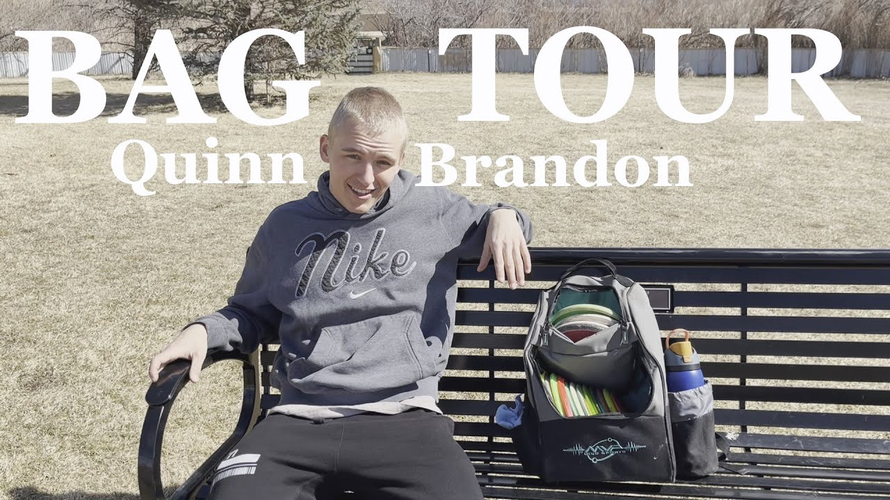 Disc Golf Bag Tour - Quinn Brandon - YouTube