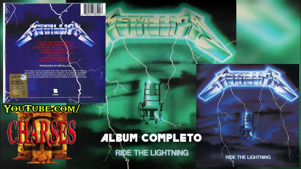 Metallica - Ride The Lightning (álbum completo) - YouTube