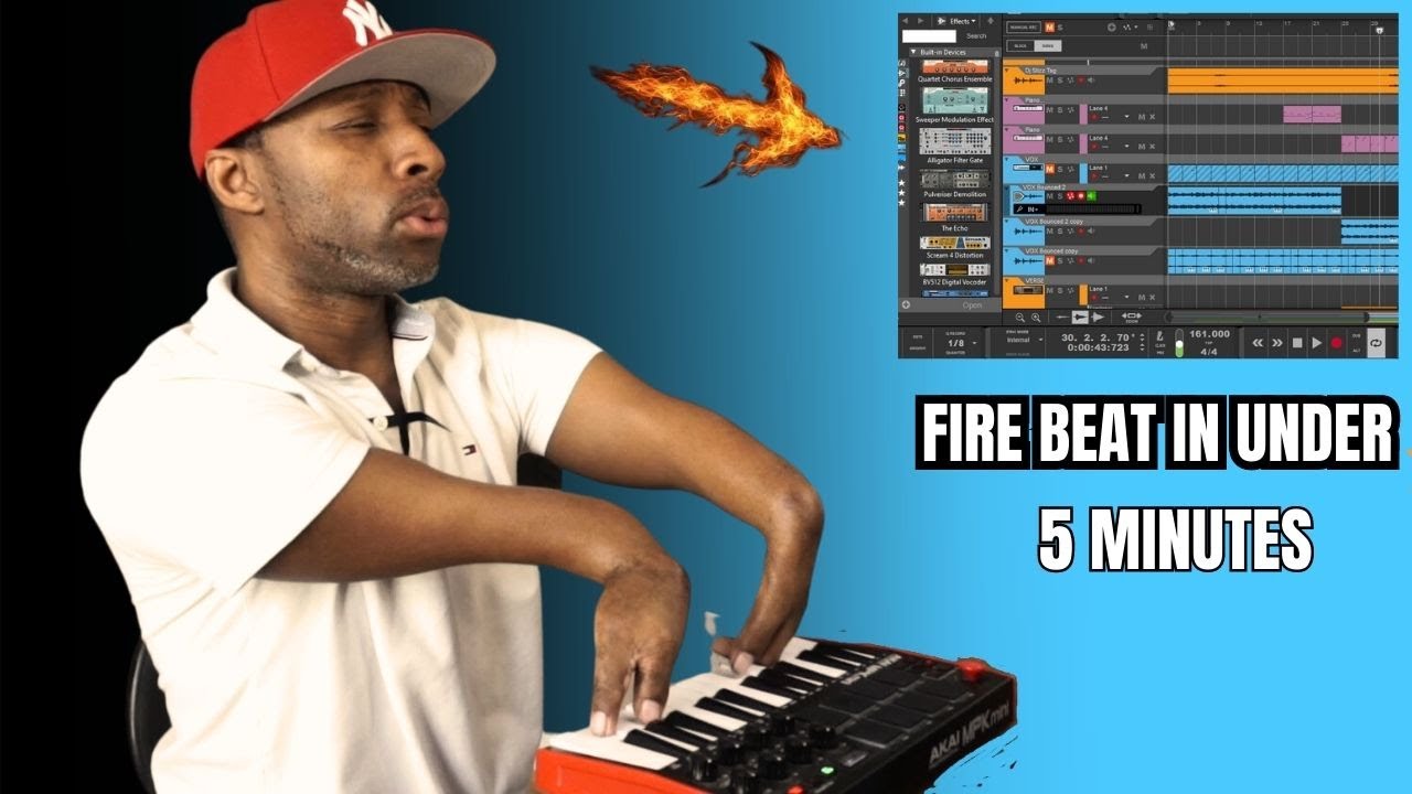 I Made A Fire Beat In 5 Minutes - YouTube