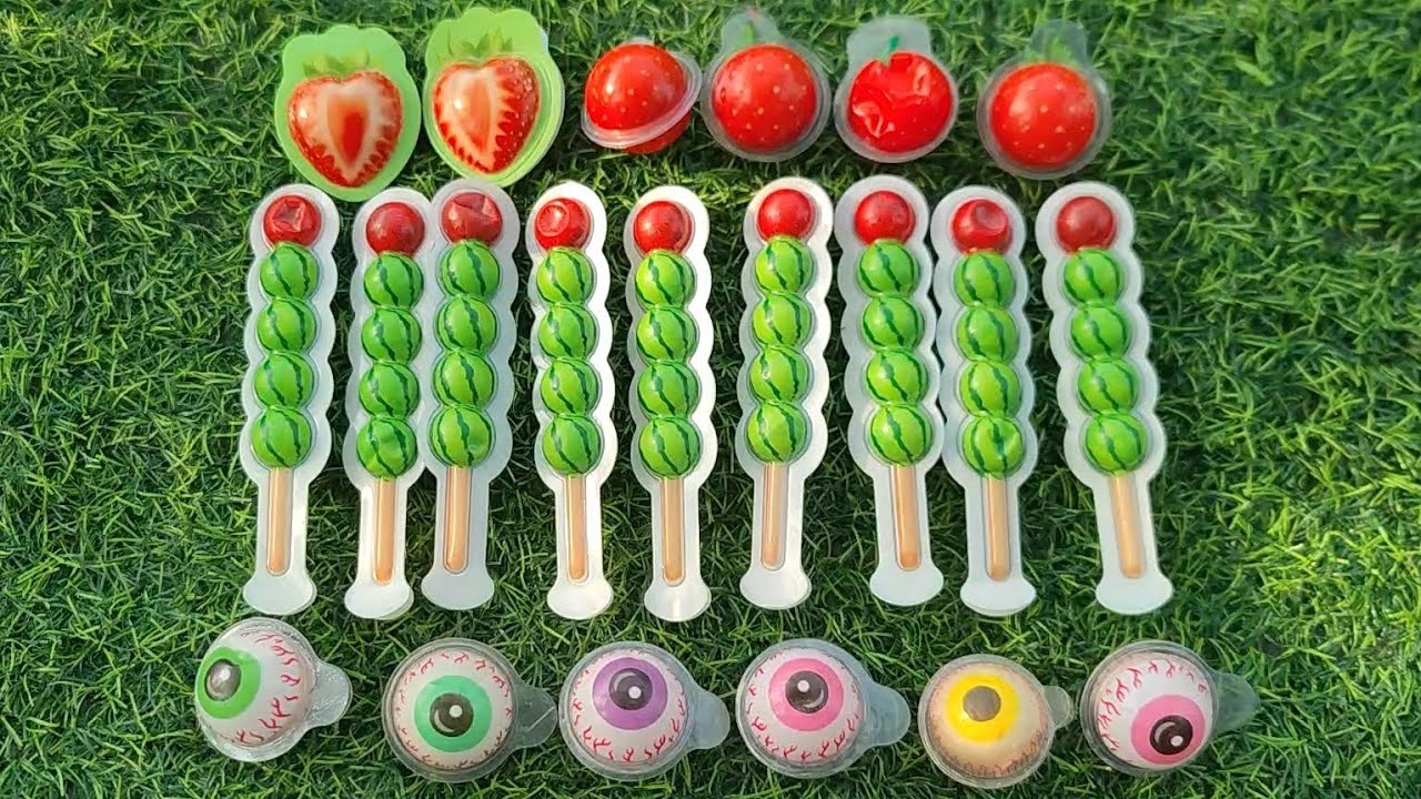 Satisfying Open Candy Watermelon Soft Planets Candy Red Berry Candy ...