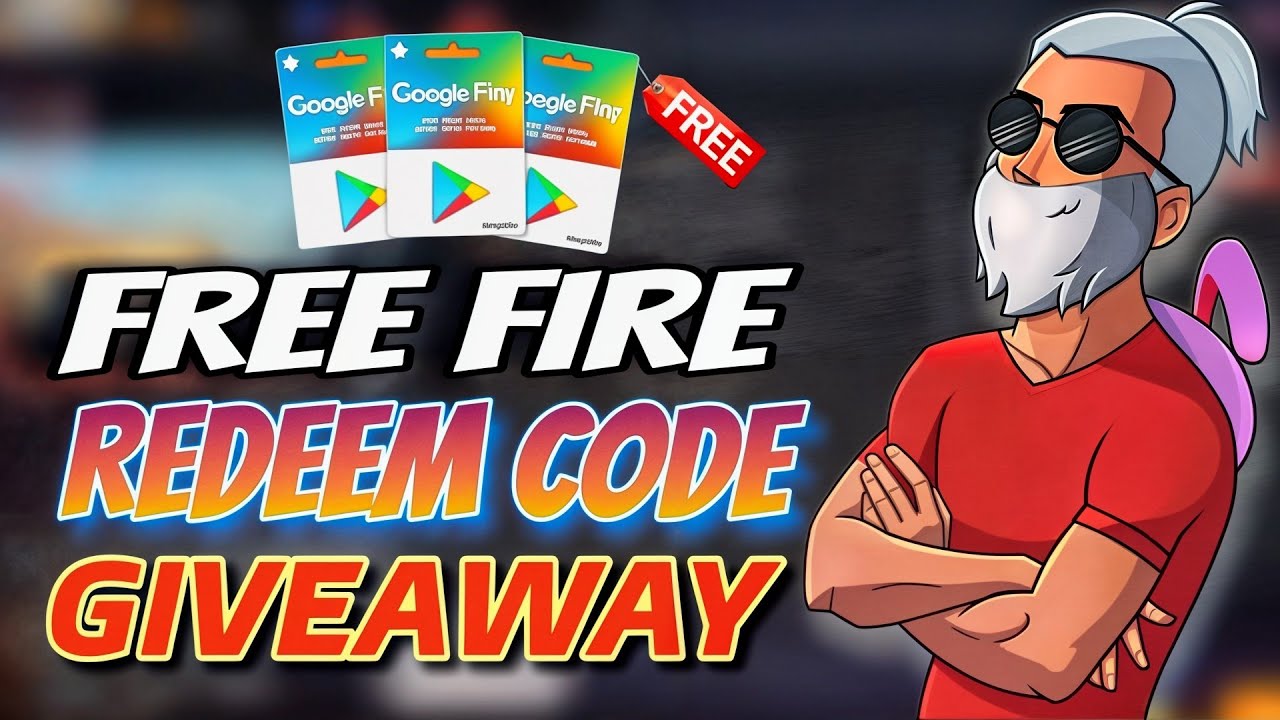 REDEEM CODE GIVEAWAY | FREE FIRE REDEEM CODE GIVEAWAY | REDEEM CODE ...