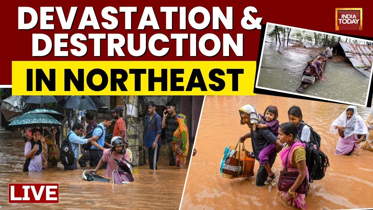 Flash Floods In Northeast LIVE Updates | Army Launches Operation Jal ...