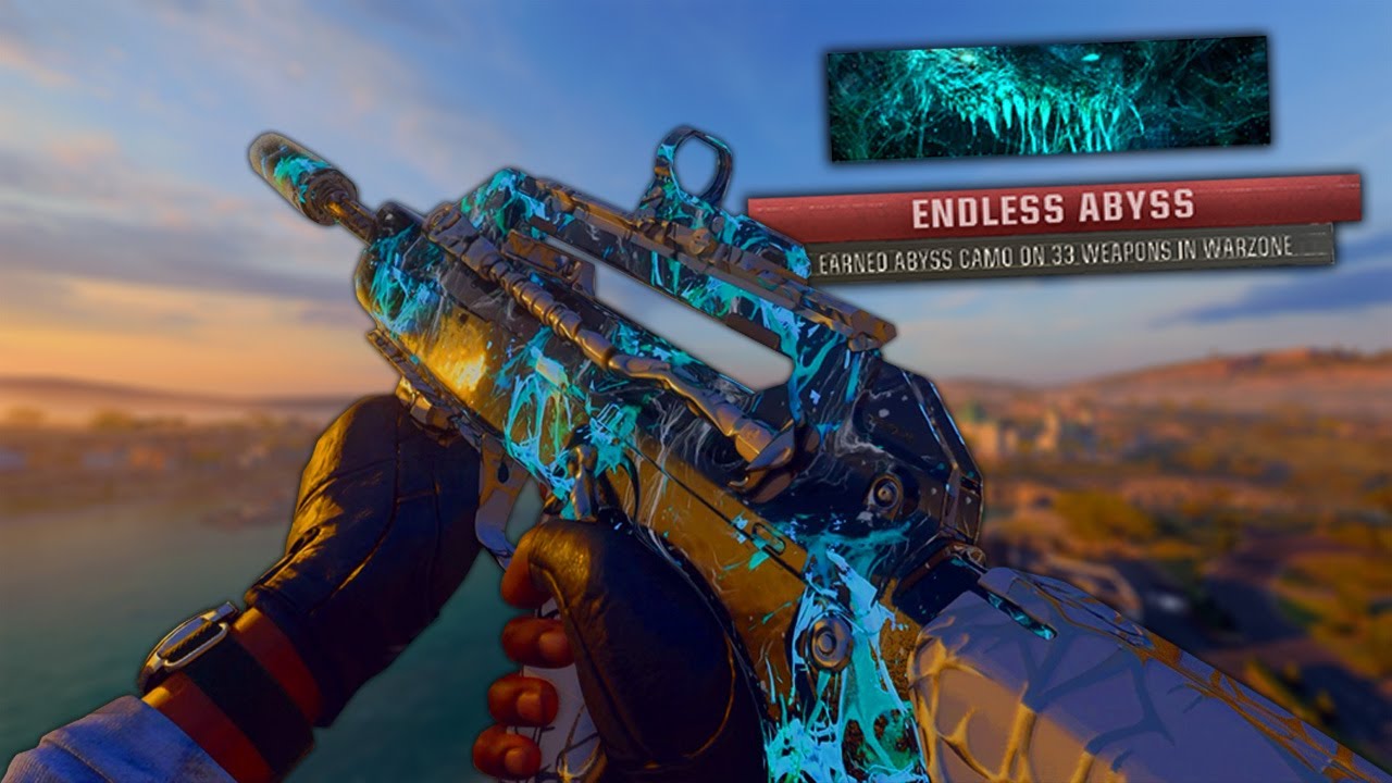 I Have FINALLY Unlocked ABYSS CAMO in WARZONE...😍 - YouTube