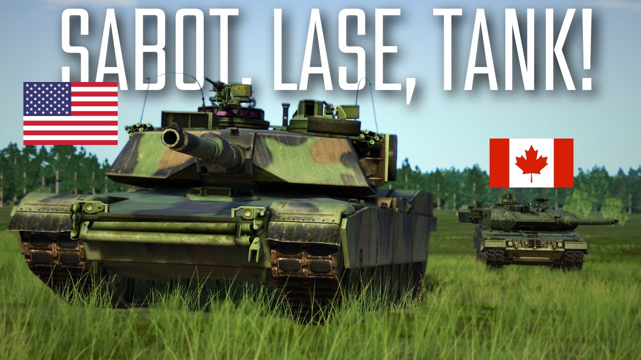 M1A2 Abrams & Leopard 2 Tank Gunners LEARNING Each Other's Fire ...