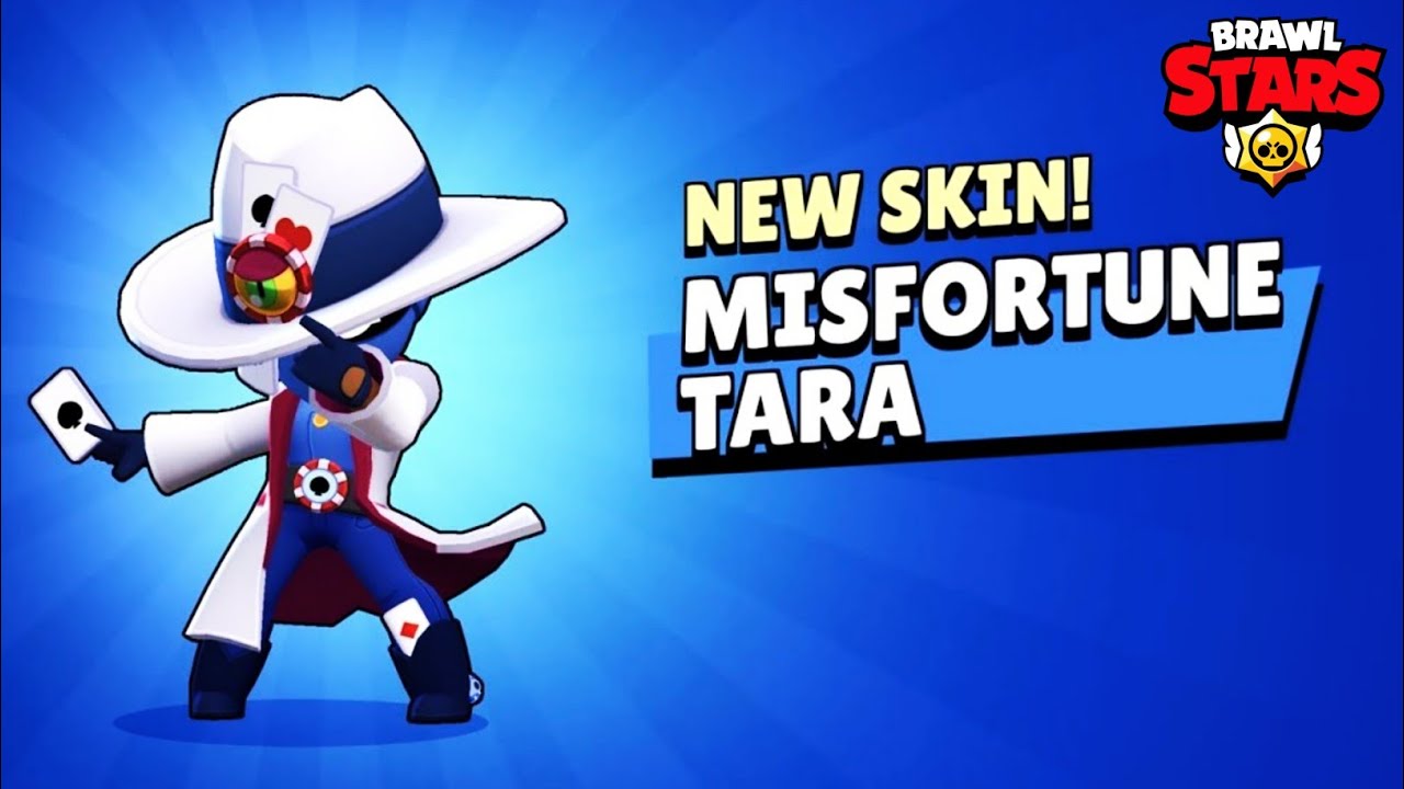 New Skin Misfortune Tara || Brawl Stars - YouTube