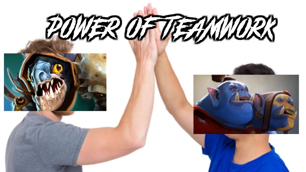 TEAMWORK MAKE THE DREAM WORK Dota 2 Moments - YouTube