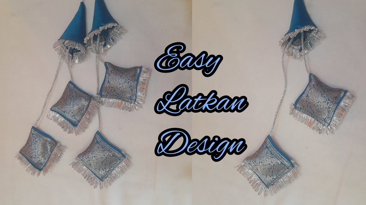 very easy latkan making || simple latkan design making || - YouTube