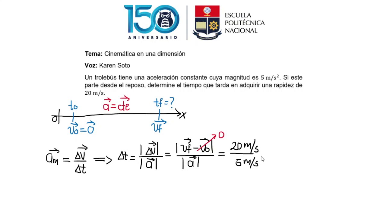 02.3a.- Aceleración Media - YouTube