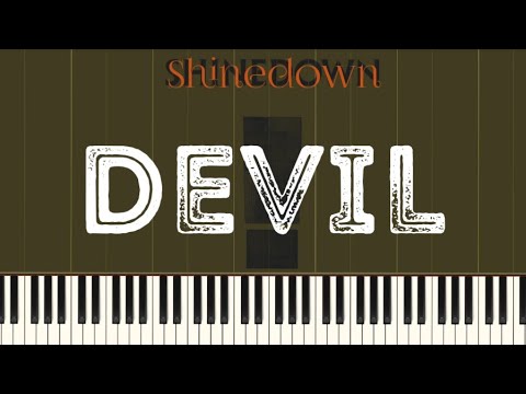 Shinedown - DEVIL (Piano Tutorial) - YouTube