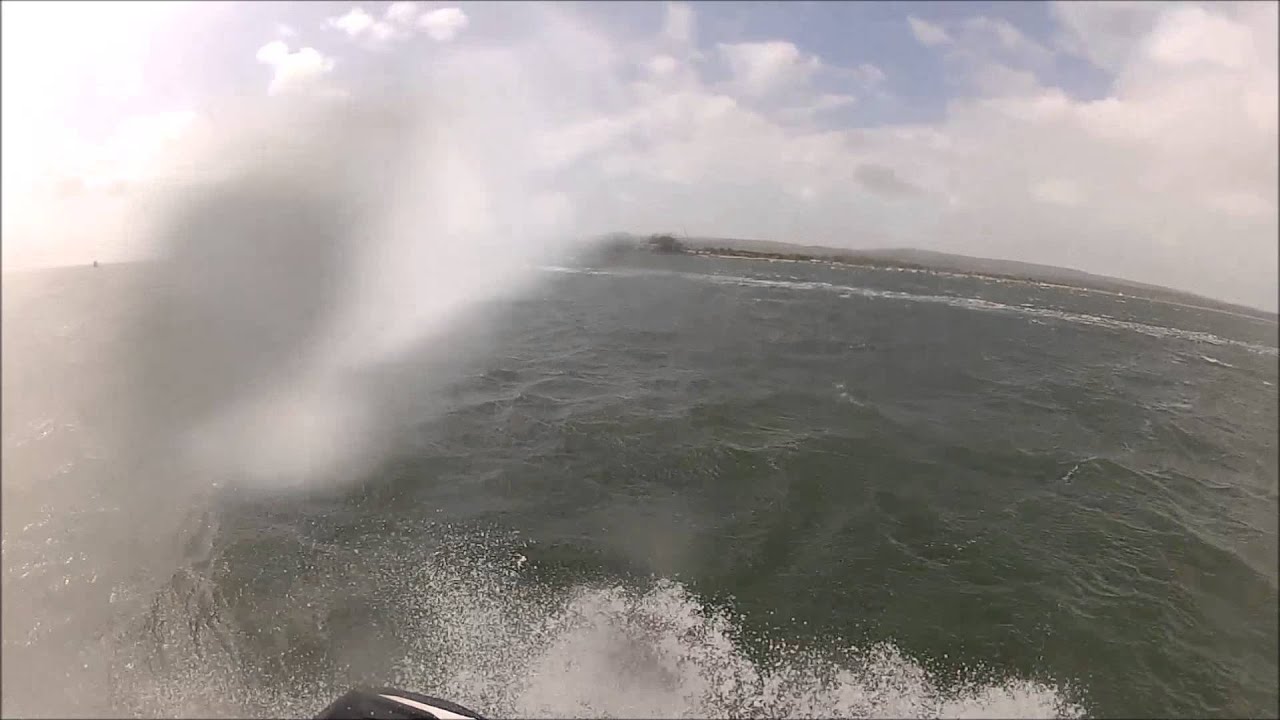 Jet Ski Poole - Rough Sea - YouTube