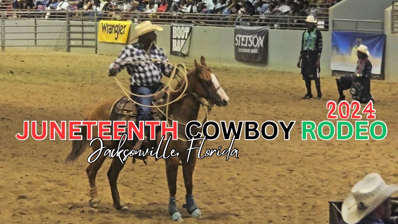 Juneteenth Cowboy Rodeo 2024 in Jacksonville, FL - YouTube