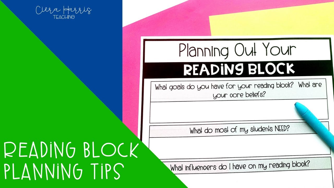 The Best Reading Block Planning Tips - YouTube