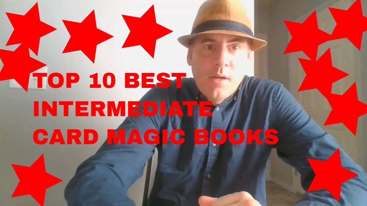 TOP 10 Best Intermediate Card Magic Books (MUST READ) - YouTube