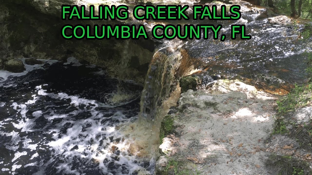 Falling Creek Falls In Columbia County, Florida - A Relaxing 30 Minute ...