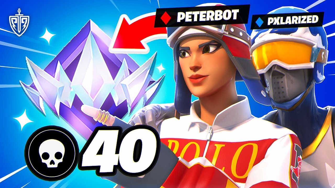 Destroying UNREAL RANKED FORTNITE... (ft. Peterbot, Pxlarized, Npen and ...