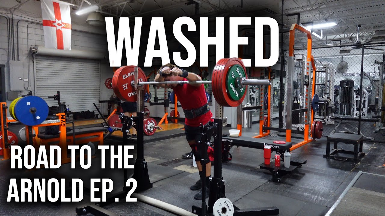 Worst Squat Session Ever | Road to the Arnold Ep. 2 - YouTube
