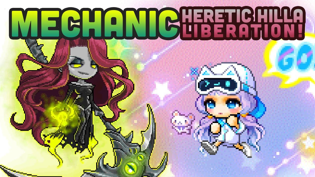 Mechanic 메카닉 Heretic Hilla 진힐라 Liberation Quest 해방 퀘스트 Solo | MapleSEA ...