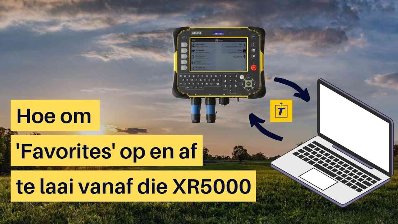 Hoe om 'Favorites' op en af te laai vanaf die XR5000 - YouTube