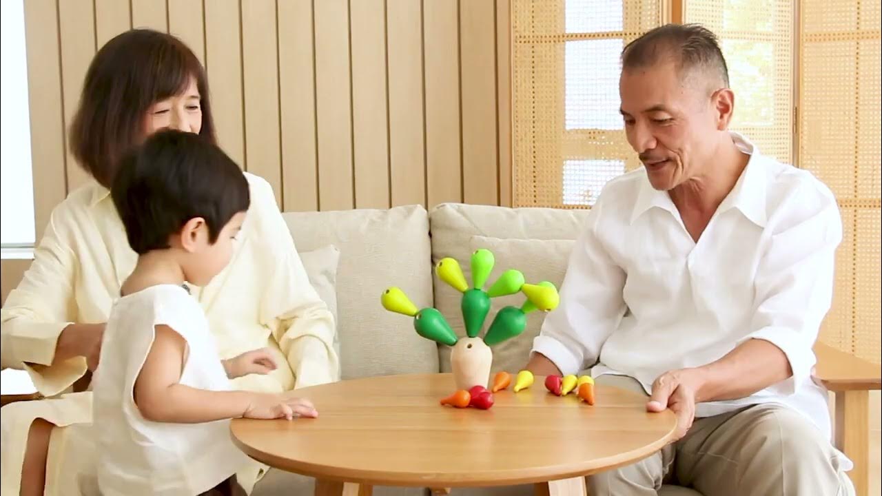 PLANTOYS 플랜토이즈 원목장난감 교육놀이 선인장 균형놀이 4101 - YouTube