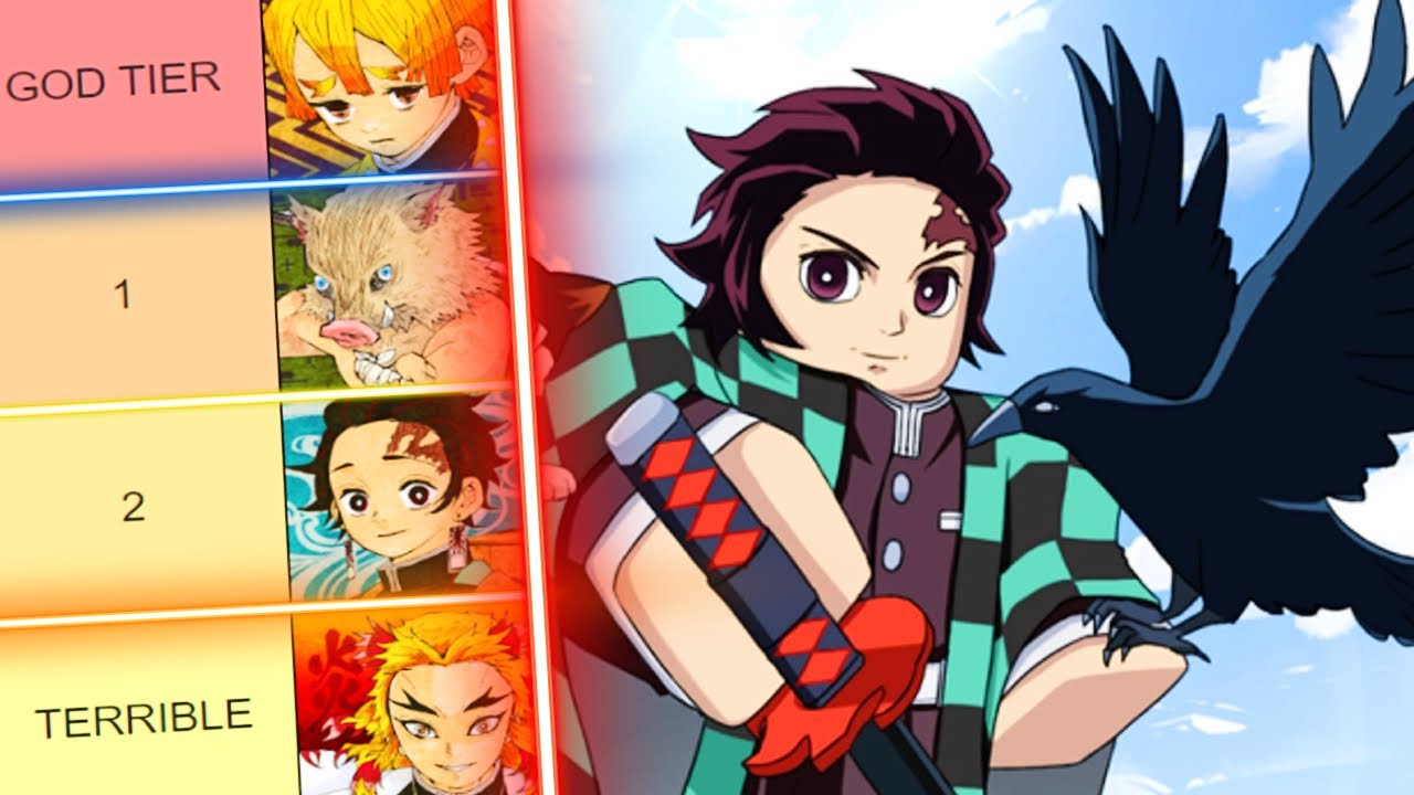 The OFFICIAL Project Slayers PVP *DEMON SLAYERS* Tier List! - YouTube