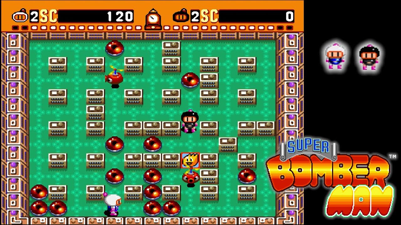 World 1 - Super Bomberman 1 - (SNES) / Gameplay 408 - YouTube