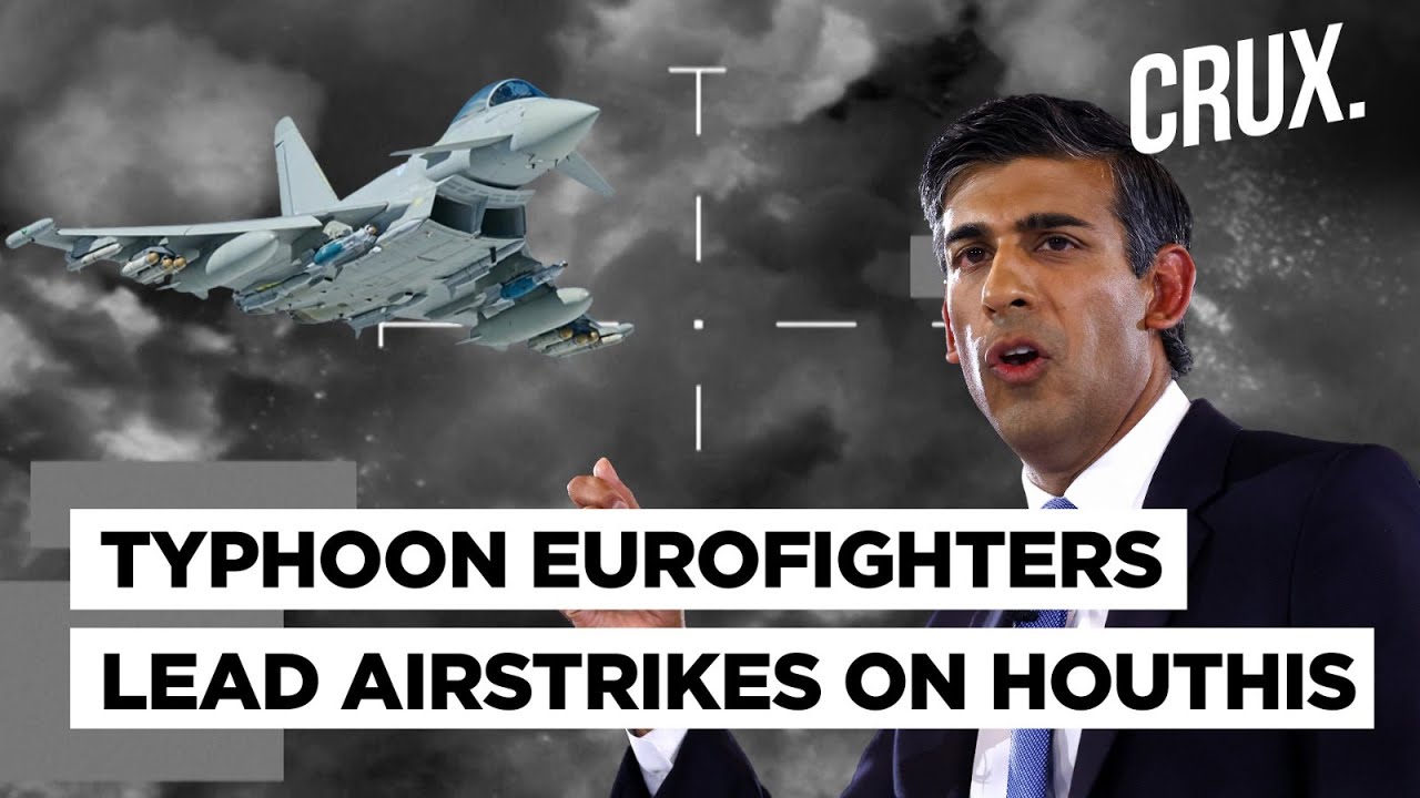 Fully-Loaded Typhoon Eurofighters For Airstrikes On Houthis | How RAF ...