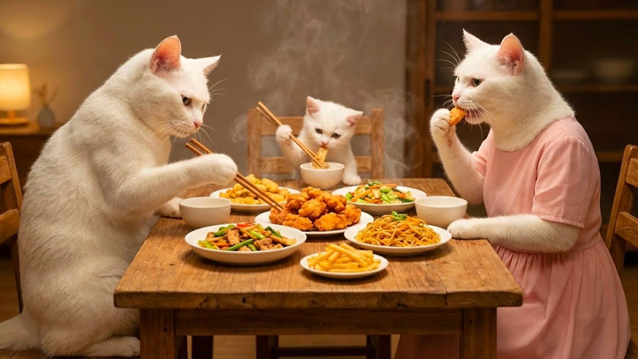 Papa Cat Works Tirelessly to Support Family – All His Hard Work Makes ...