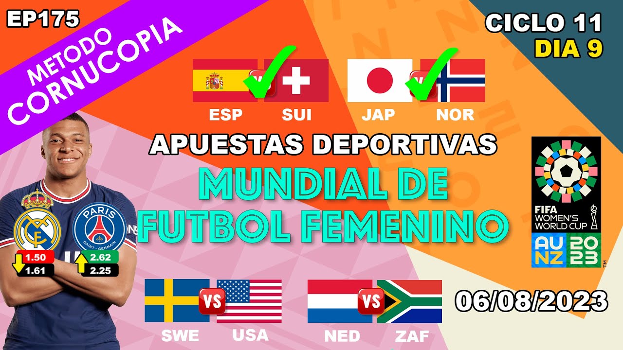 Mundial de futbol femenino 2023 | Apuestas deportivas EP175 | Ciclo 11 ...