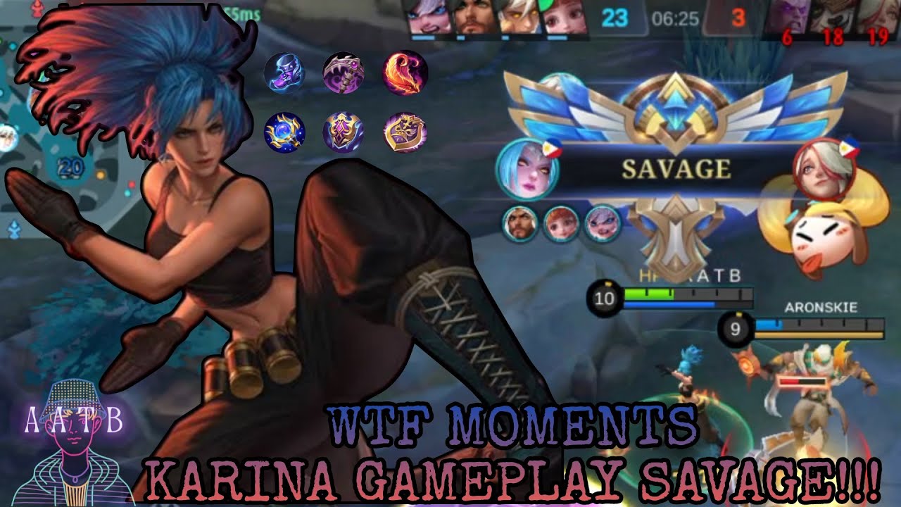 KARINA SAVAGE!! - KARINA FUNNY / WTF MOMENTS (ANG KARINA NI A A T B ...