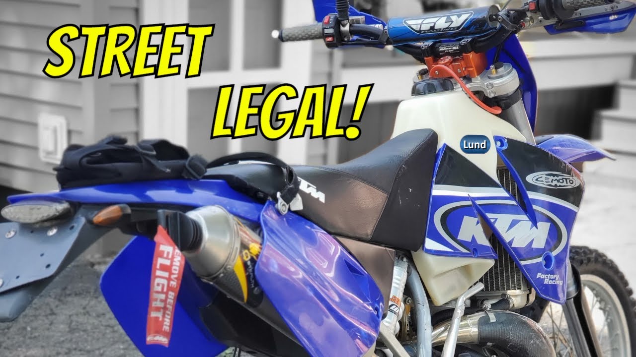 2001 KTM 250 2 Stroke Dirt Bike Restoration Disassembly E.1 - YouTube