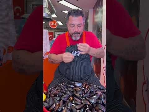 1 DAKİKADA KAÇ ADET MİDYE YENİR? 😃