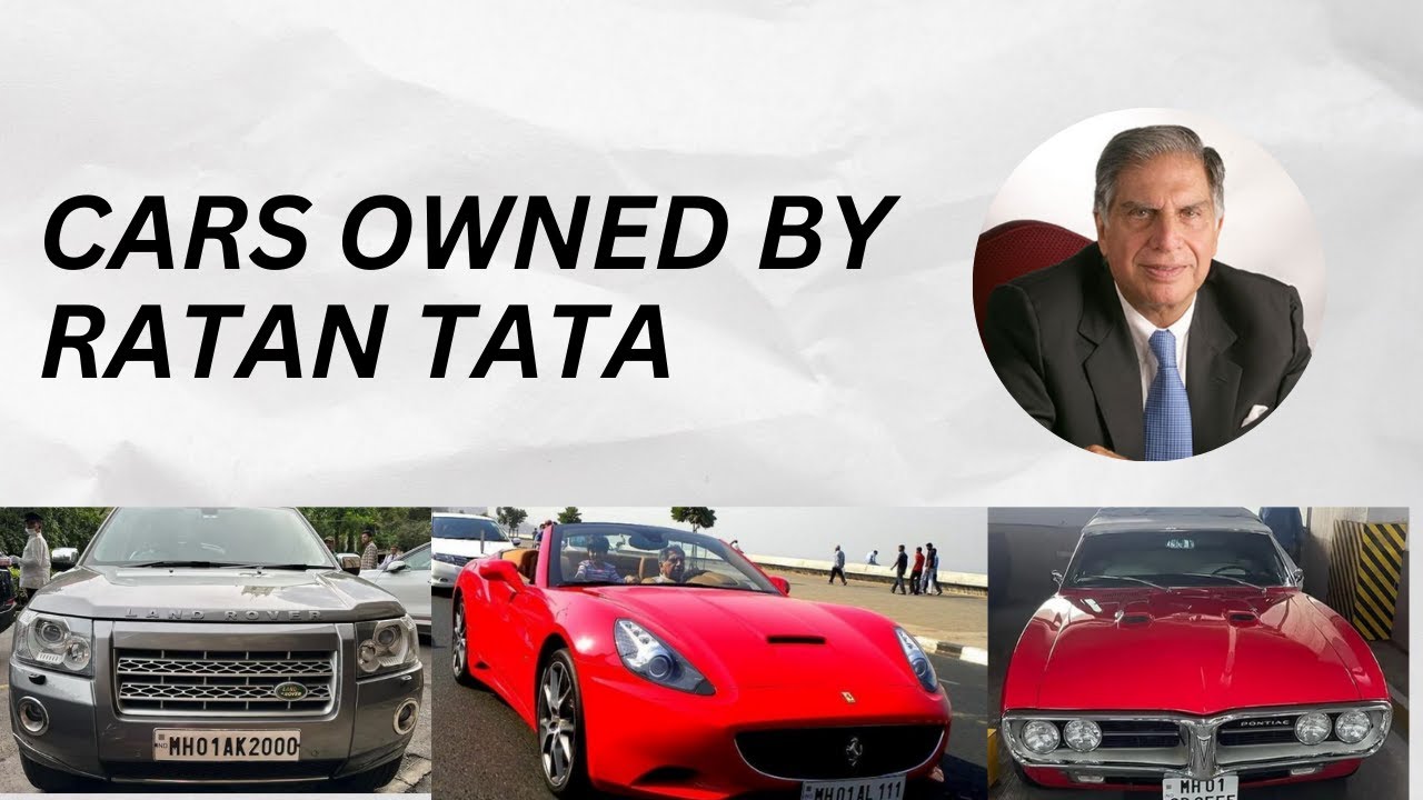Ratan Tata And His FABULOUS Collection Of Cars | Nano To Ferrari - YouTube