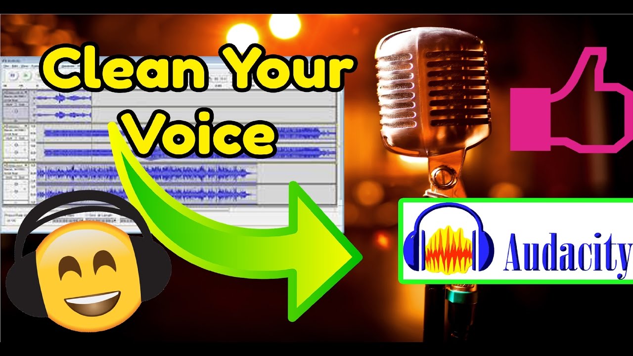 How to clean up your voice with Audacity - YouTube