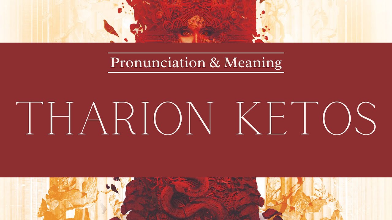 How to Pronounce: Tharion Ketos | Crescent City | Pronunciation ...