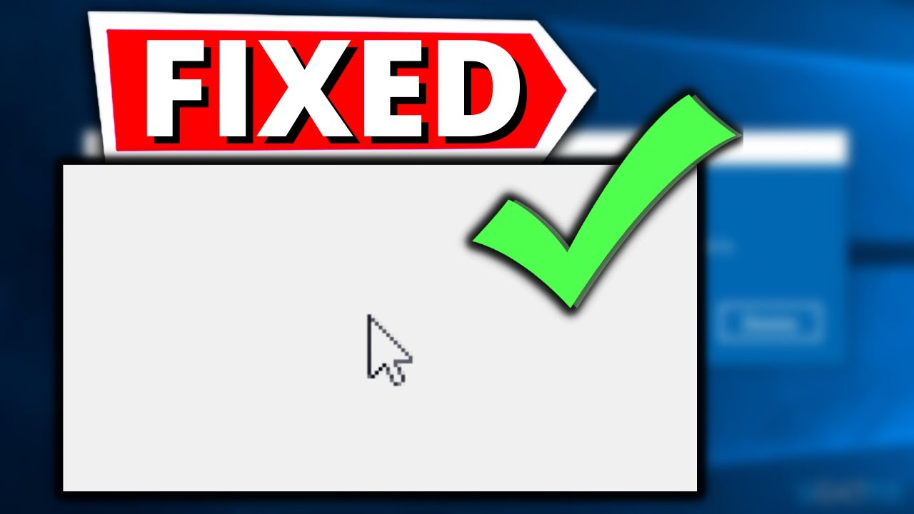 How To Fix White Screen On Windows 10 PC - YouTube