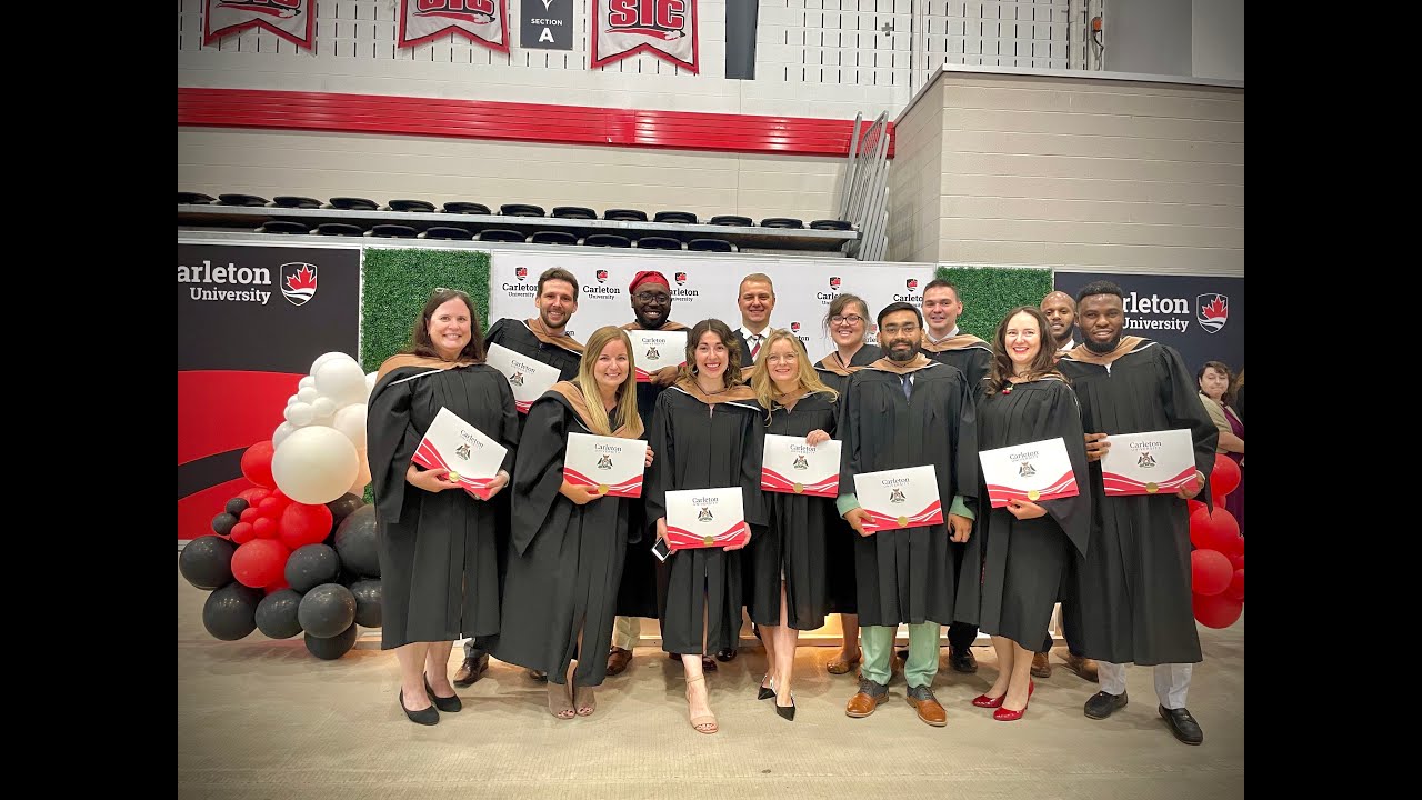 Adil's MBA Convocation Video on 12th July 2023 at Carleton University ...