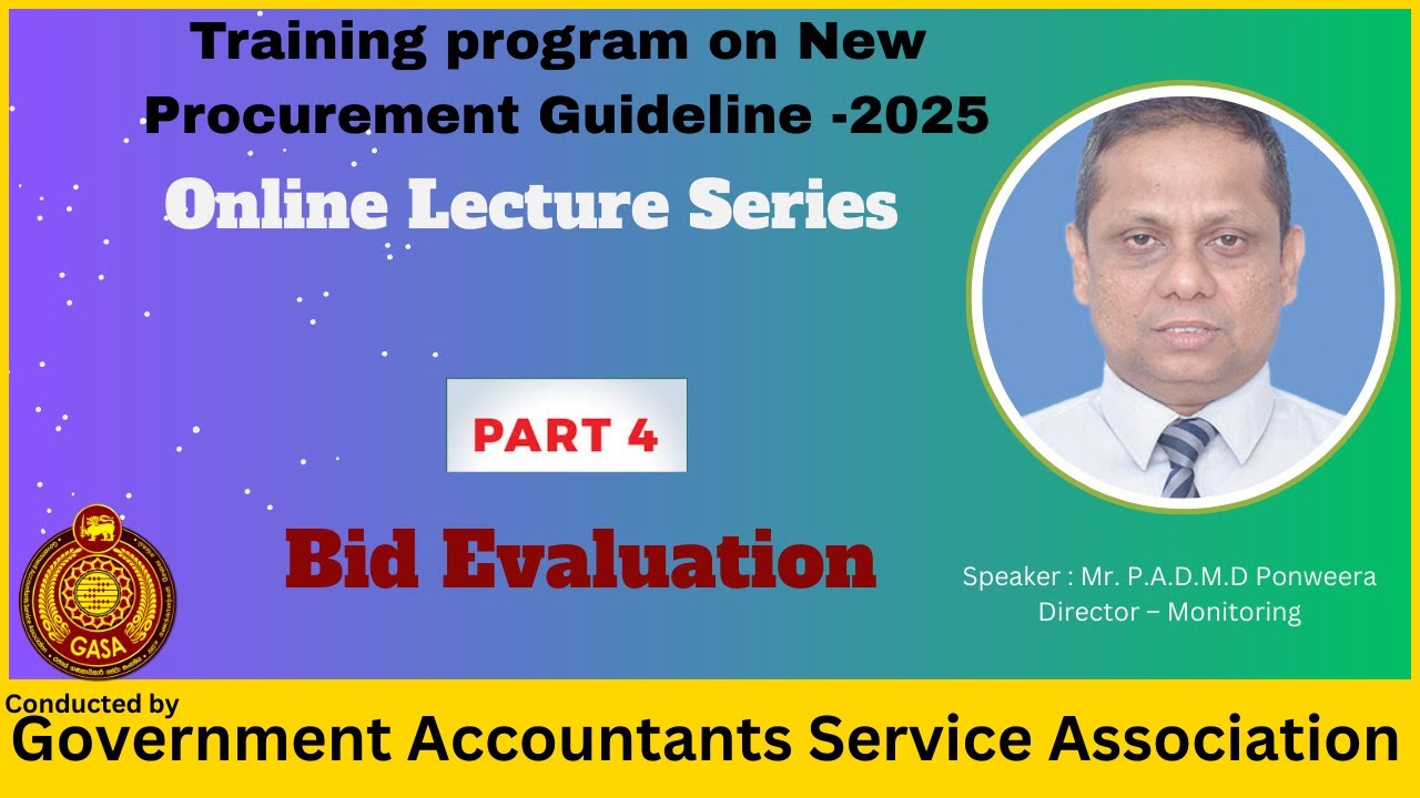 How to evaluate Bid successfully, with real example - YouTube