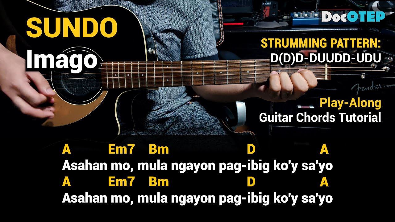 SUNDO - Imago (Guitar Chords Tutorial with Lyrics) - YouTube Music
