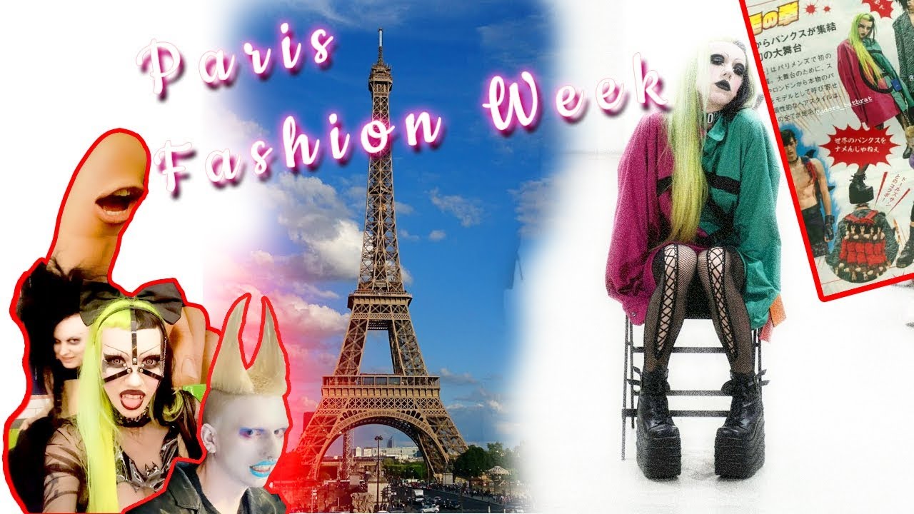 Goth at Paris Fashion Week - YouTube