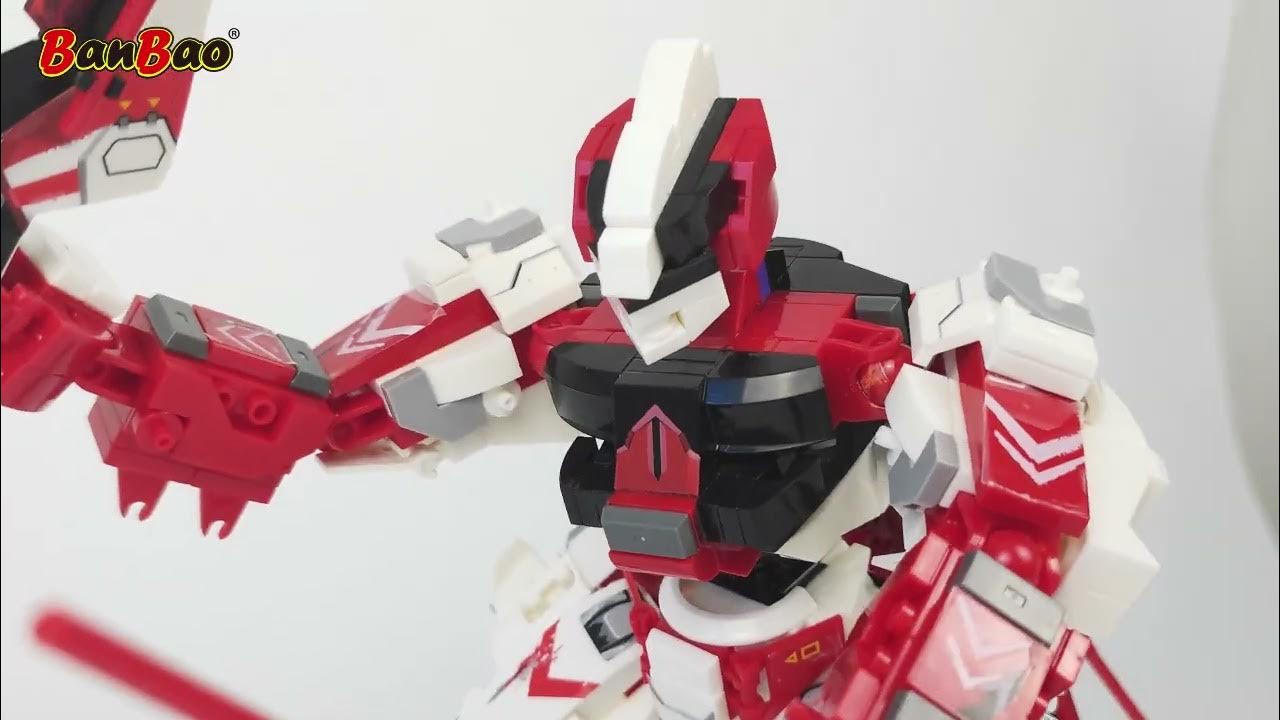 BanBao Super Robot Toys ET873 New Children Education Cool Warrior Robot ...