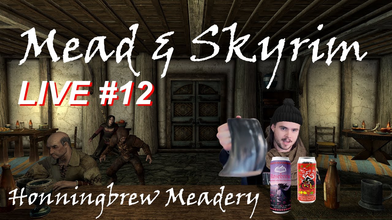 Mead & Skyrim LIVE #12: Honningbrew mead and the Dampened Spirits quest ...