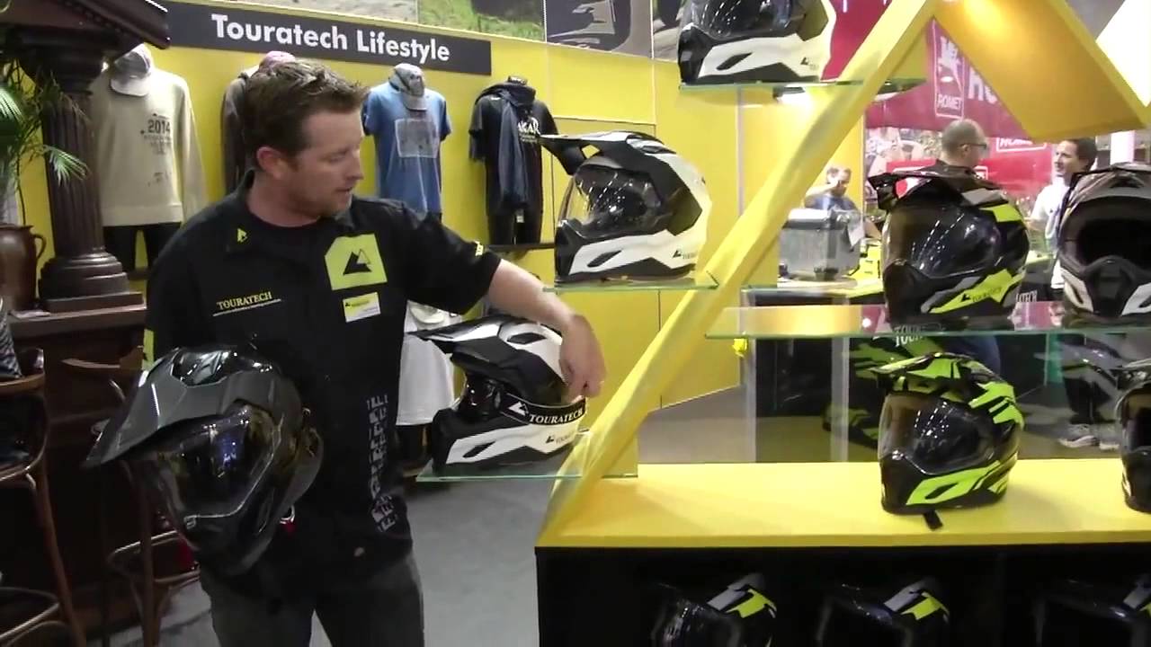 Aventuro Carbon Helmet by Touratech - YouTube