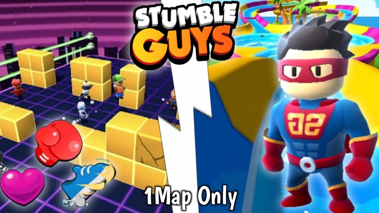 WEKEEND MABAR HIDE AND RUN DAN BLOCK DASH ONLY YU! - STUMBLE GUYS - YouTube