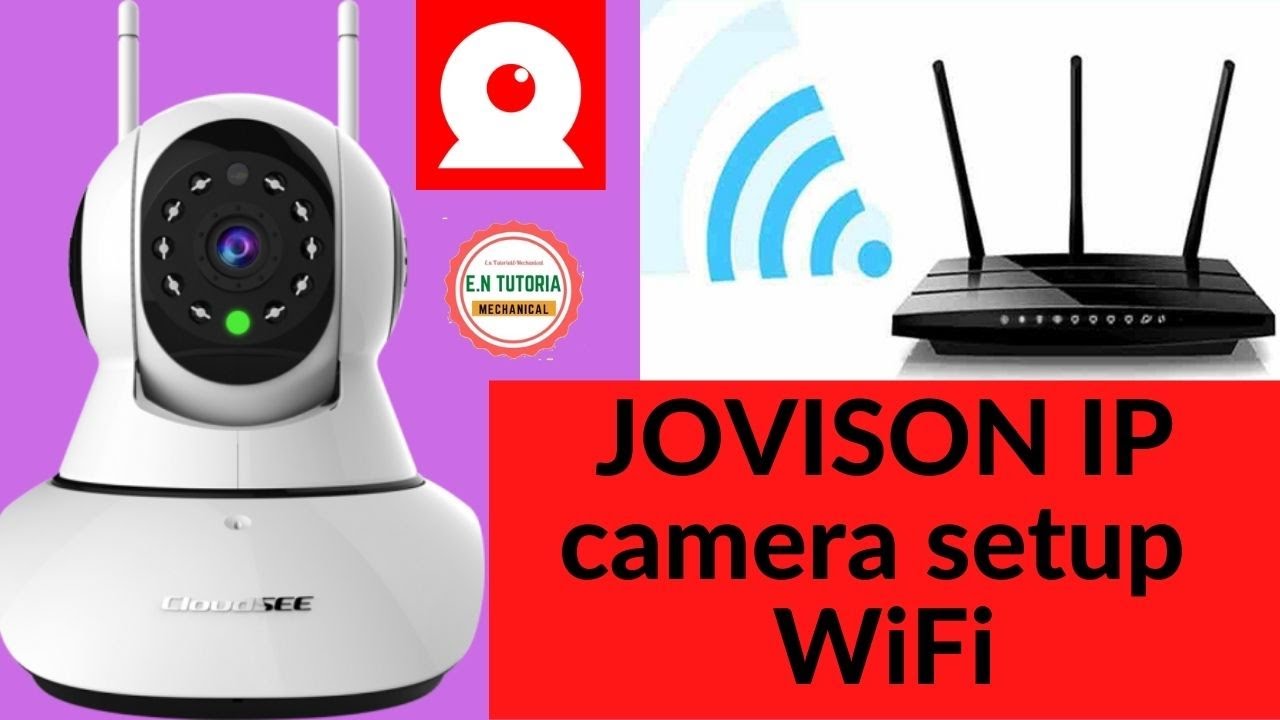 Jovision IP Camera Setup wireless network, WiFi ||| ওয়াইফাই এর মাধ্যমে ...