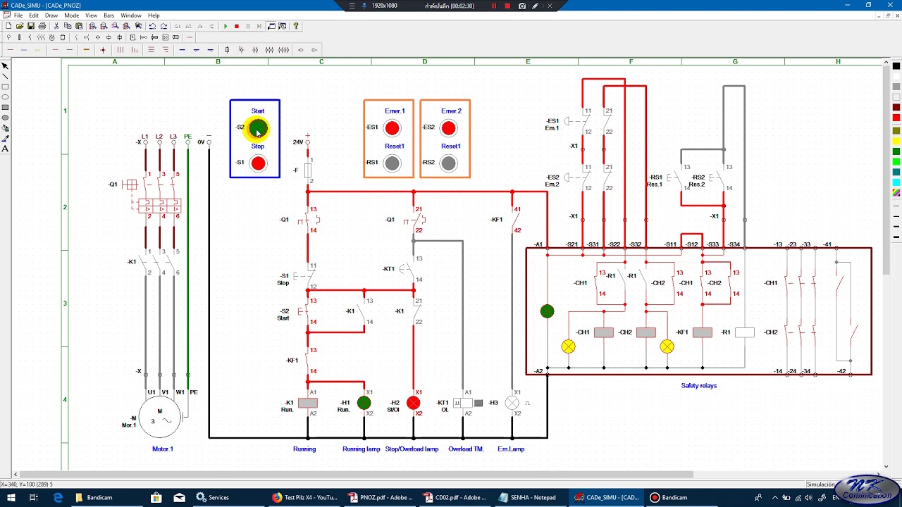 CADe SIMU Safety Relays - YouTube