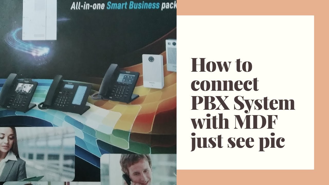 Panasonic PBX connection - YouTube