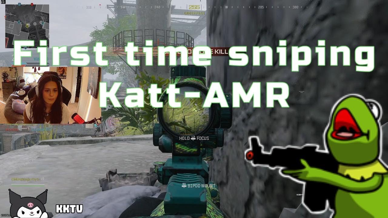 First 11 kill streak with Katt-AMR - MW3 #livestreaming #callofduty # ...