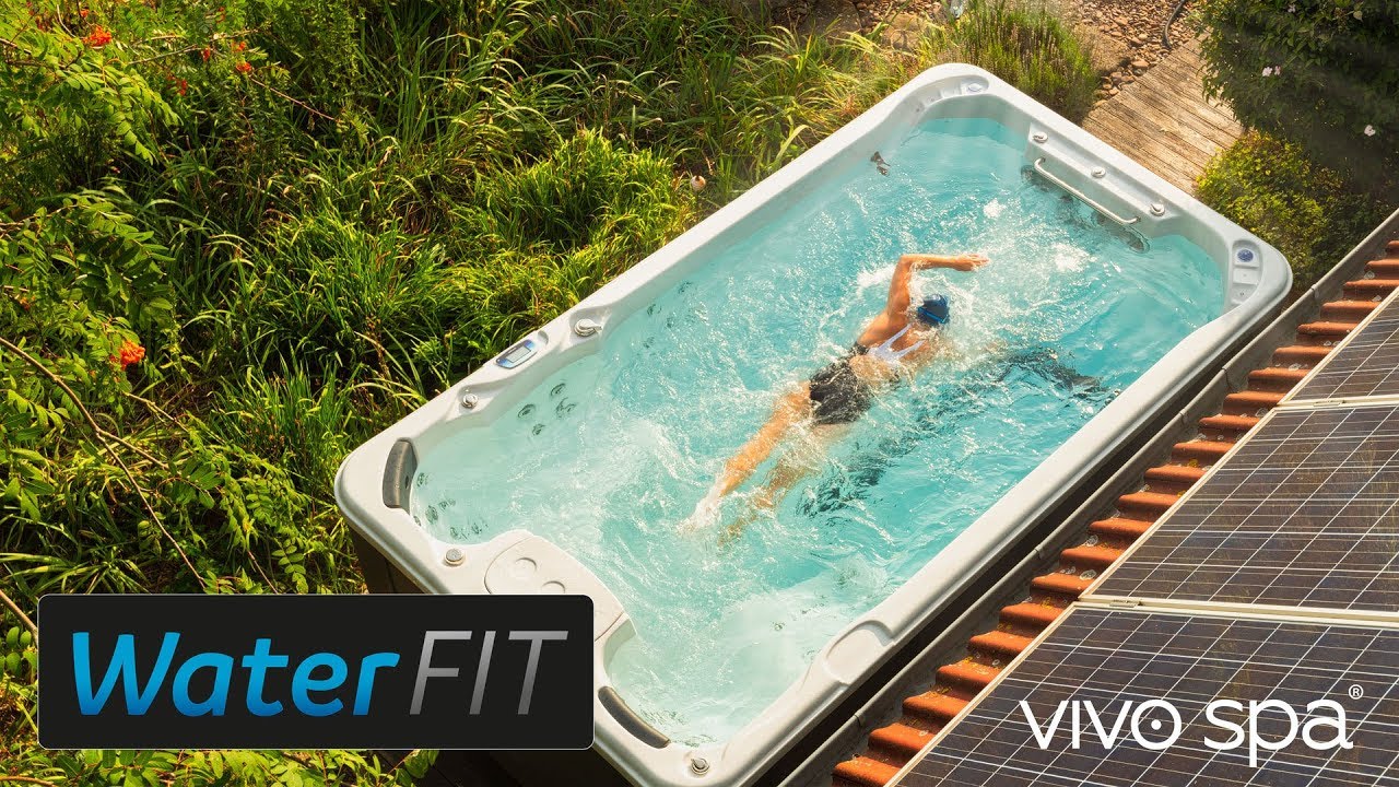 vivo spa® WaterFit Swim Spas - YouTube