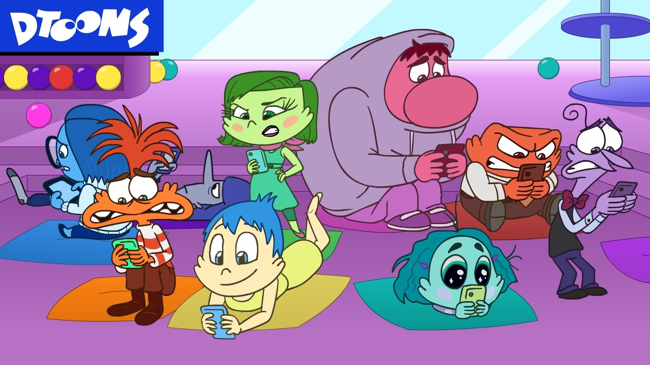 Conroy Cat: Emotions Take Control! An Inside Out Cartoon by Dtoons ...