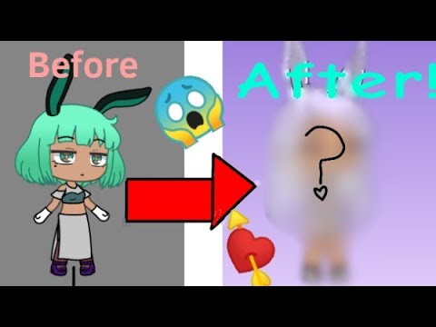 Before After transformation {Gacha life!}💜 - YouTube